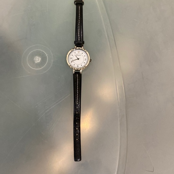 Brighton | Accessories | Brighton Watch With Slim Black Leather Band ...